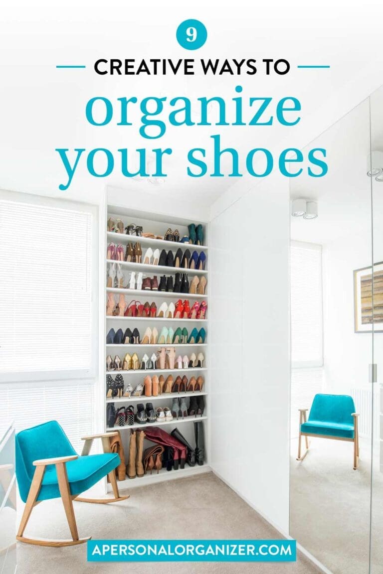 Shoe Organizing Ideas | Helena A Personal Organizer