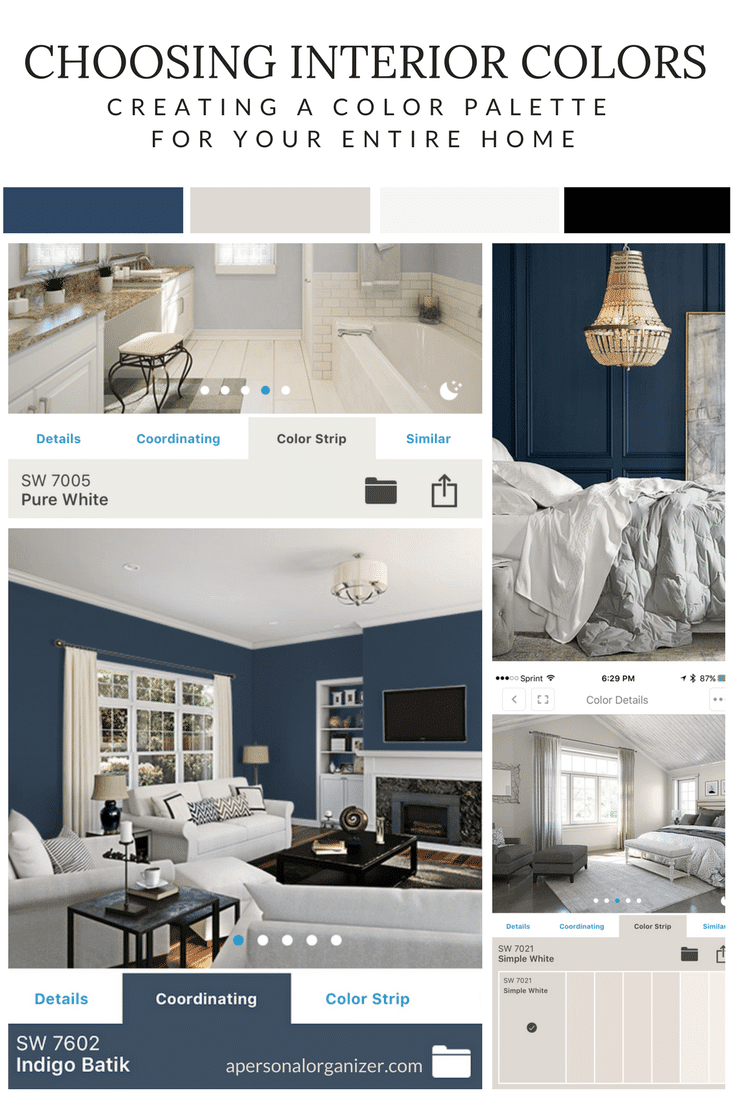 Creating Your Entire Home Color Scheme | Our New Home Colors