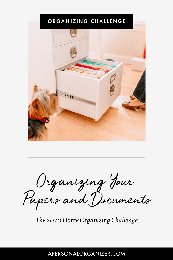 How To Organize Your Papers & Documents | A Personal Organizer Blog