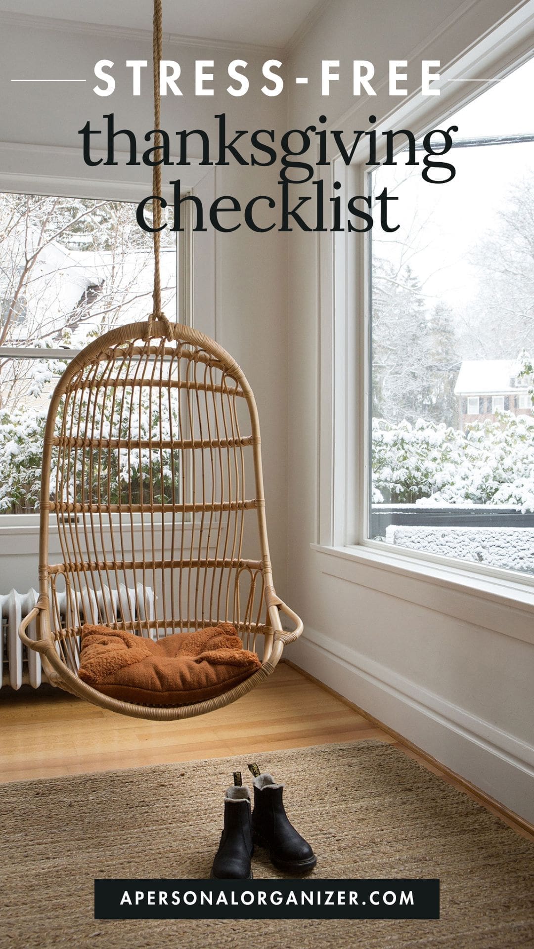 The Stress-Free Thanksgiving Checklist