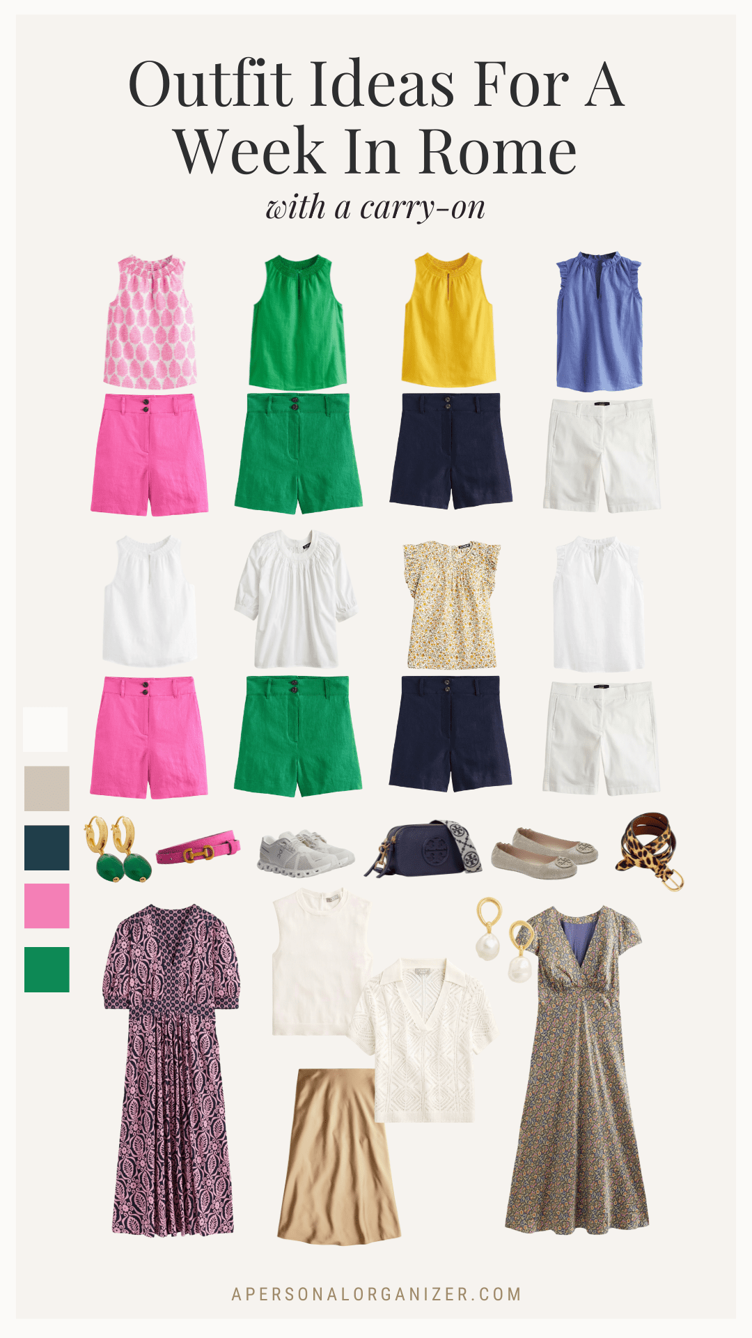 How to Prepare and What to Pack for a Summer Week in Rome